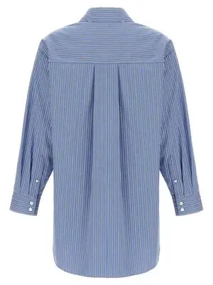 Isabel Marant Étoile Cylvany Striped Cotton Shirt - Blue