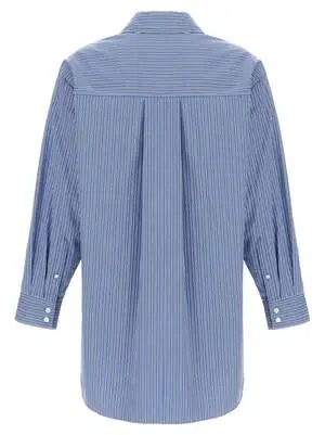 Isabel Marant Étoile Cylvany Striped Cotton Shirt - Blue