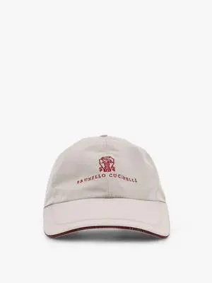Brunello Cucinelli Baseball Hat With Logo - Multicolor