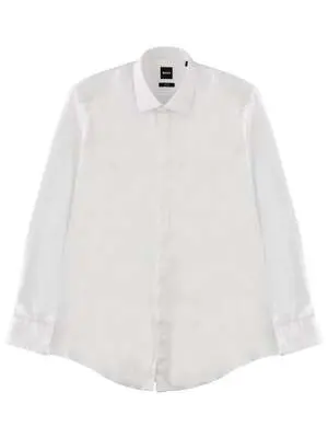 BOSS Cotton Shirt - White
