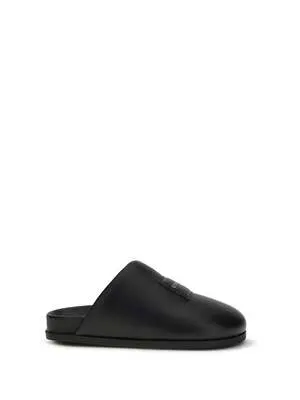 Givenchy Leather Mules - Black