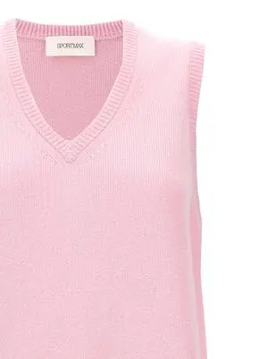 Sportmax Gimmy Vest - Pink