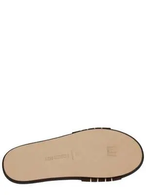 JW Anderson Leather Sandals - Brown