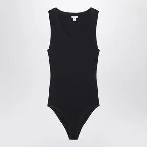 Alaïa Ribbed Knit Bodysuit