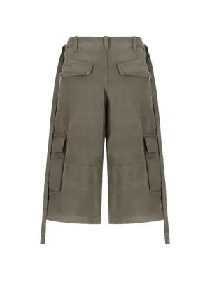 Fendi Cotton Cargo Trousers