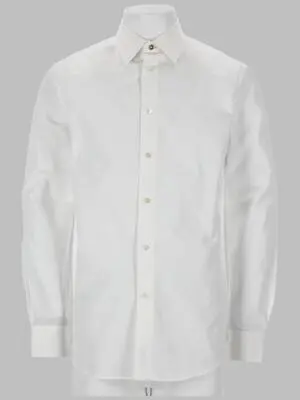 Paul Smith Camicia Regular Fit In Cotone - White