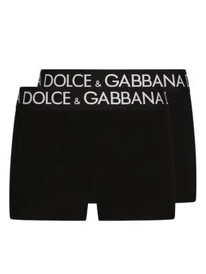 Dolce & Gabbana Bi-pack Boxer Regular - Black