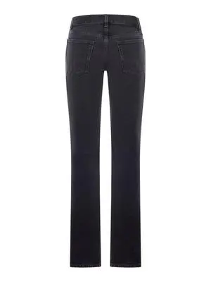 Saint Laurent Straight Leg Denim Jeans