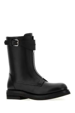Alexander McQueen Leather Boots