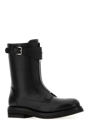 Alexander McQueen Leather Boots