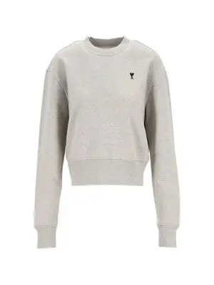 AMI Paris De Coeur Cotton Sweatshirt - Multicolor