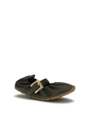 Balmain Buckle Strap Ballerinas