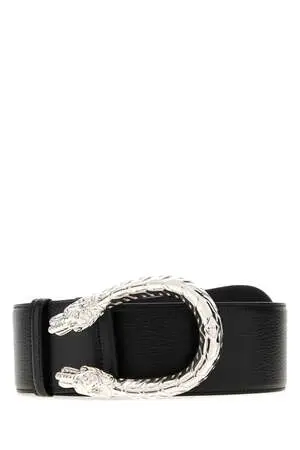 Gucci Leather Dionysus Belt - Black