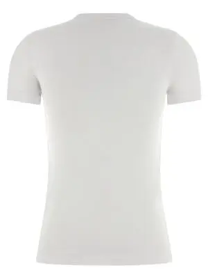 DIESEL® T-ribber-od T-shirt - White