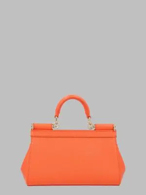 Dolce & Gabbana Sicily Mini Handbag - Orange