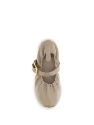 Balmain Buckle Strap Ballerinas