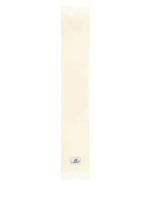 Marni Alpaca Scarf - White