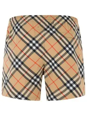 Burberry Sand Beige Polyamide Swimsuit - Cream