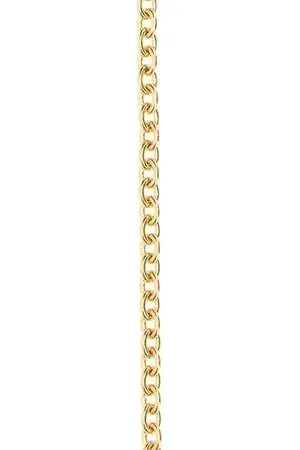 Chloé Metal Chain Script Belt - Gold