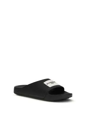 Givenchy Rubber Logo Slippers