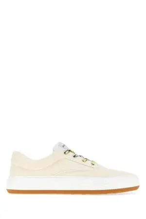 Givenchy Ivory Canvas New City Sneakers - White
