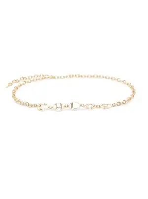 Chloé Script Belt - Multicolor