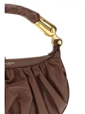 Balmain Bène Mini Bag In Calfskin Leather