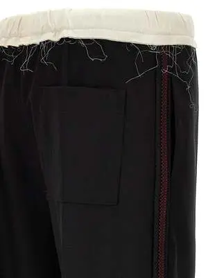 WALES BONNER Seine Wool Trousers - Multicolor