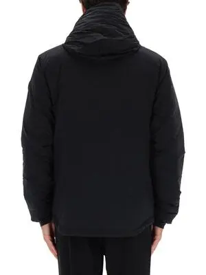 Canada Goose Lodge Jacket With Hood - Black