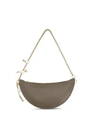 Chloé Leather Shoulder Bag - Gray