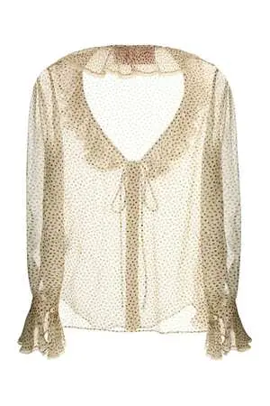Valentino Garavani Printed Georgette Shirt