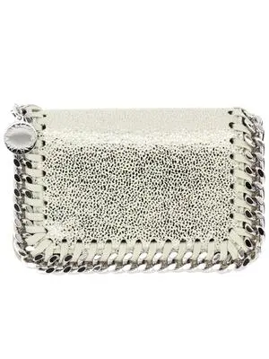 Stella McCartney Card Holder Falabella - Silver