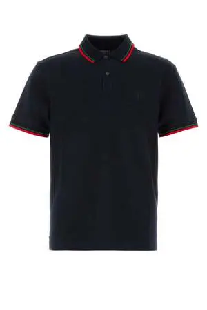 Gucci Midnight Stretch Piquet Polo Shirt - Blue