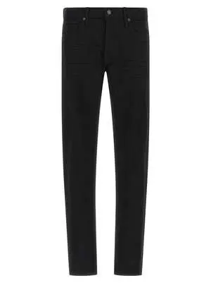 TOM FORD Straight Leg Denim Jeans - Black