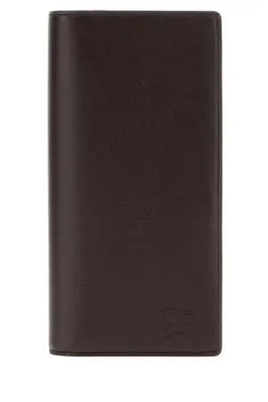 Burberry Chocolate Leather Wallet - Brown