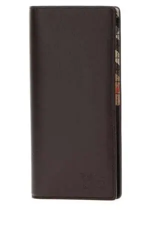 Burberry Chocolate Leather Wallet