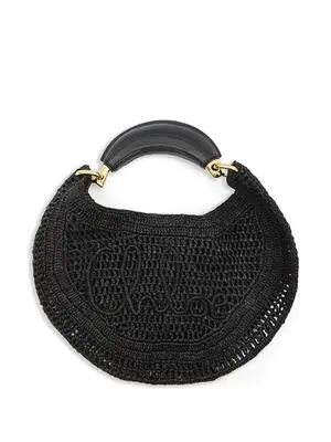 Chloé Summer Banana Raffia Hobo Bag - Multicolor