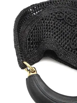 Chloé Summer Banana Raffia Hobo Bag - Multicolor