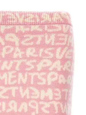 Vetements Graffiti Monogram' Skirt
