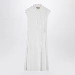 Valentino Garavani Midi Dress With Sangallo Embroidery - White