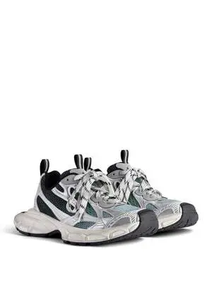 Balenciaga 3xl Worn-out Effect Gradient Sneakers - Gray