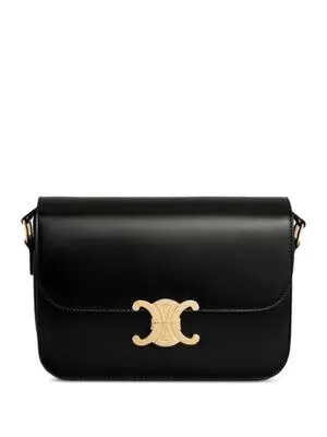 Celine Triomphe Classique Leather Shoulder Bag - Multicolor