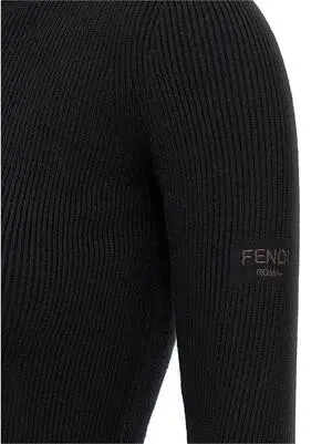 Fendi Hooded Dress - Black