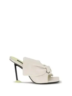 Givenchy Boudoir Heeled Mules - White