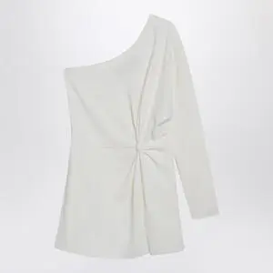 Valentino Garavani One-shoulder Silk Top - White