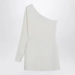 Valentino Garavani One-shoulder Silk Top - White