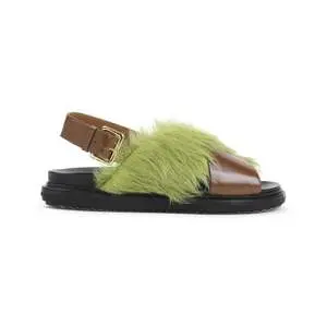 Marni Fussbett Sandals - Brown