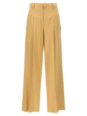 Isabel Marant Étoile Staya Hemp-blend Pants - Cream