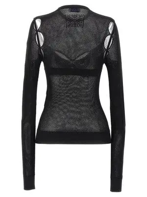 Off-White Net Arrow Bralette Top