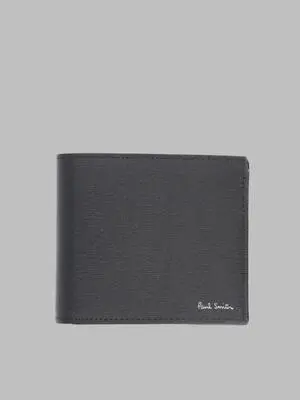 Paul Smith Portafoglio Bi-fold In Pelle - Black